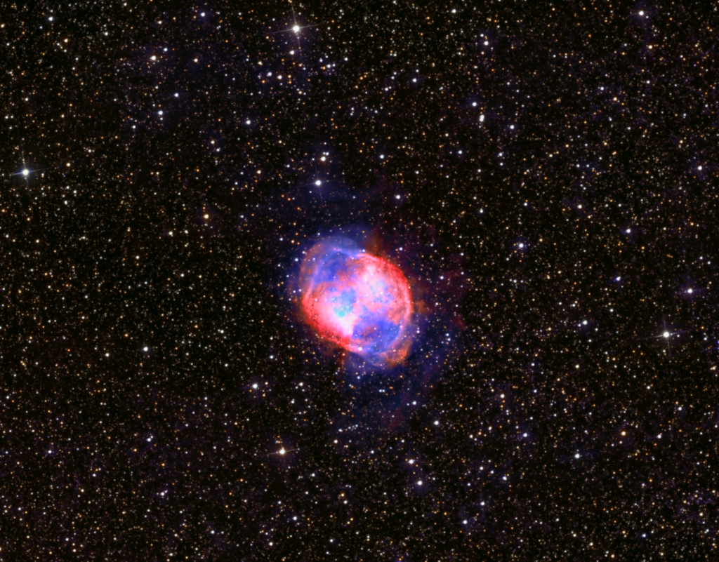 M27 Dumbbell Nebula - Blue Ridge Observatory Astrophotography