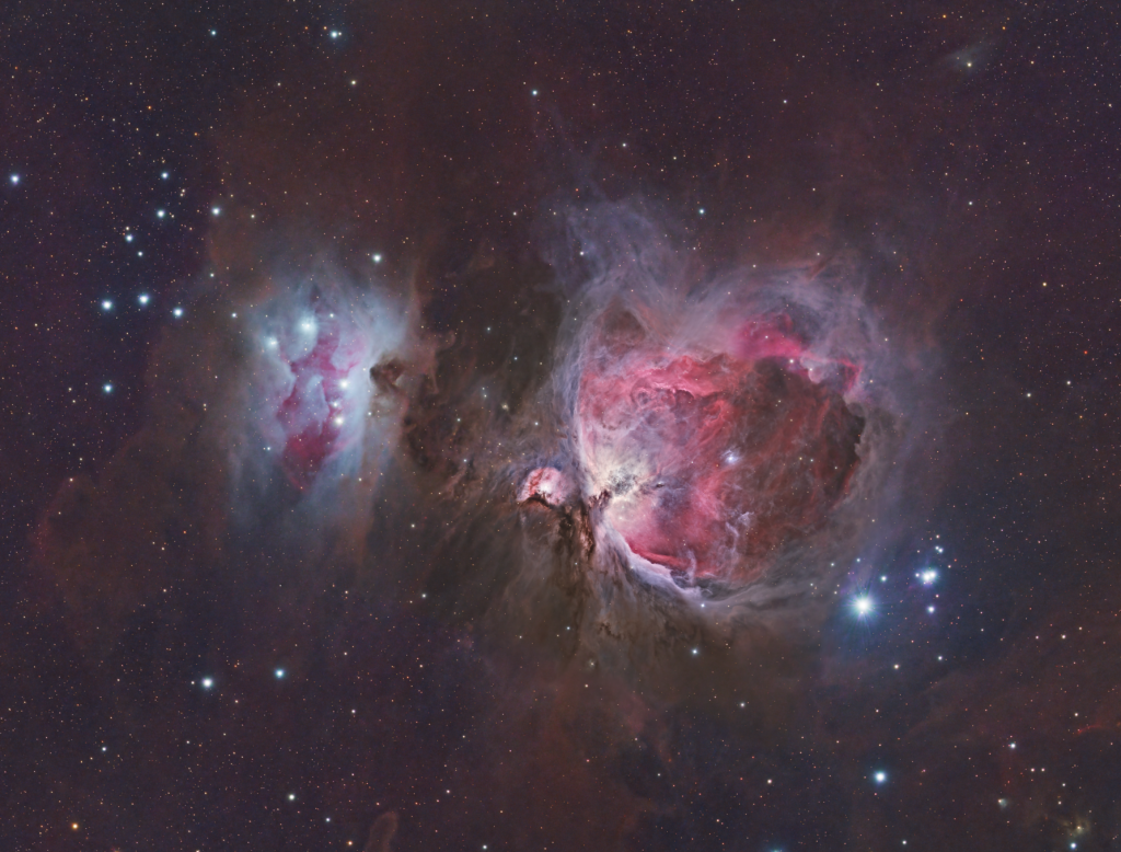 M42 with Running Man Wide Field FOV - Blue Ridge Observatory ...